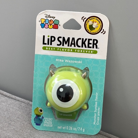 Disney | Makeup | Disney Tsum Tsum Lip Smacker Mike Wakowski New | Poshmark